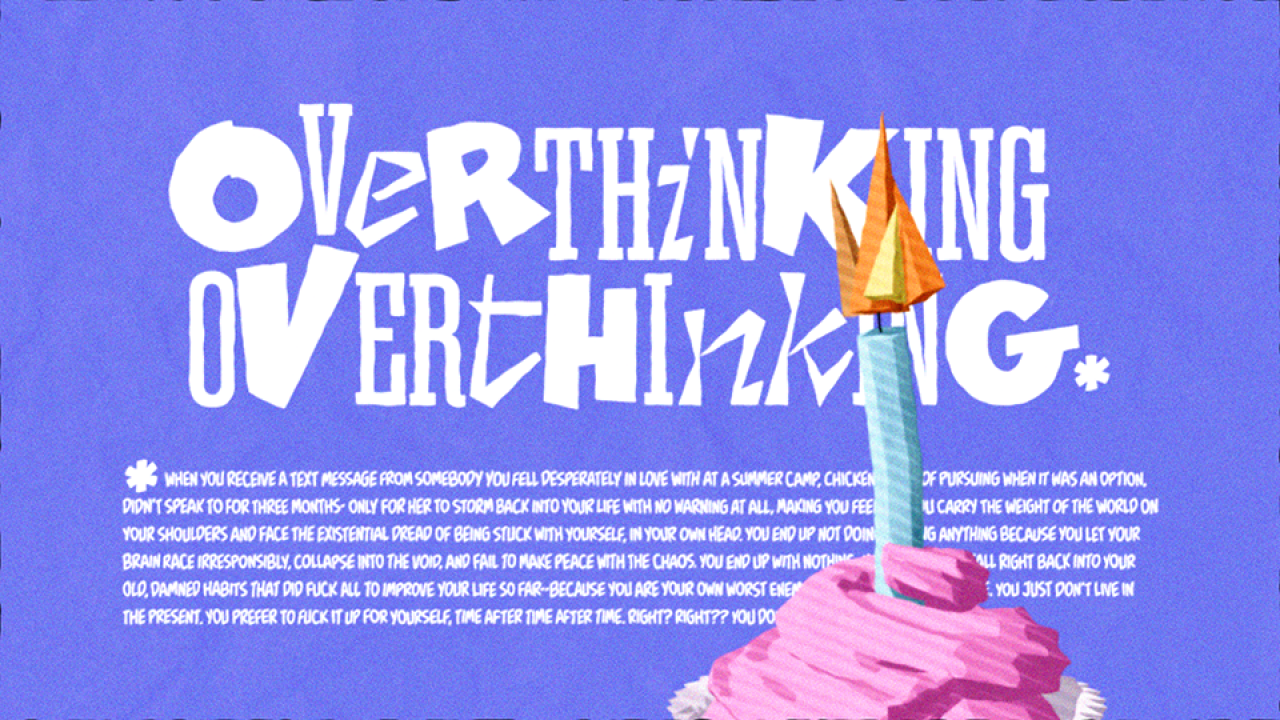 Overthinking Overthinking | Shortverse